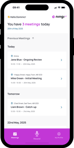 Ningi | Financial Adviser Technology